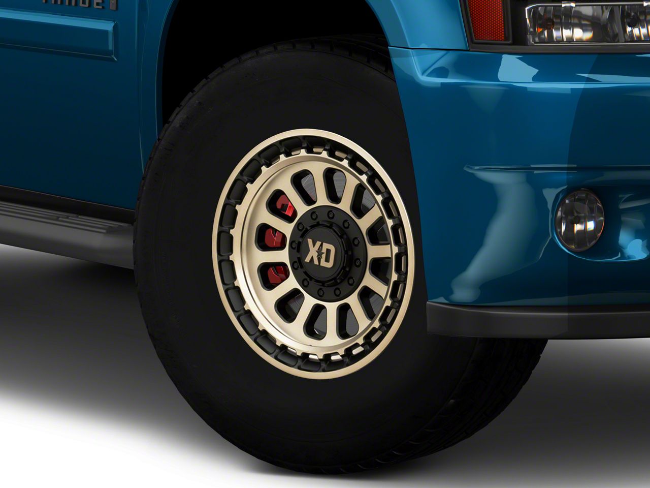 XD Tacoma Omega Satin Black with Bronze Tint 6-Lug Wheel; 17x9; 18mm ...