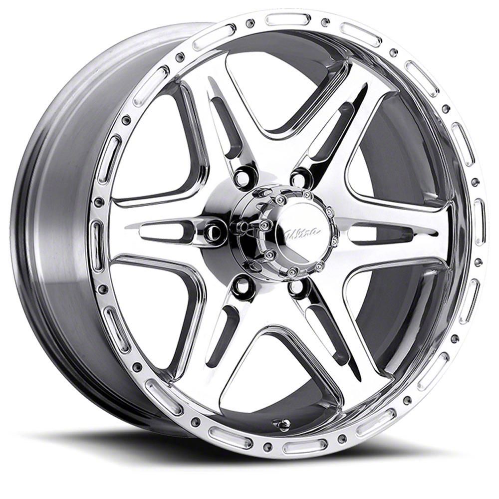 Ultra Wheels Titan XD Badlands Polished 6-Lug Wheel; 18x9; 12mm Offset ...