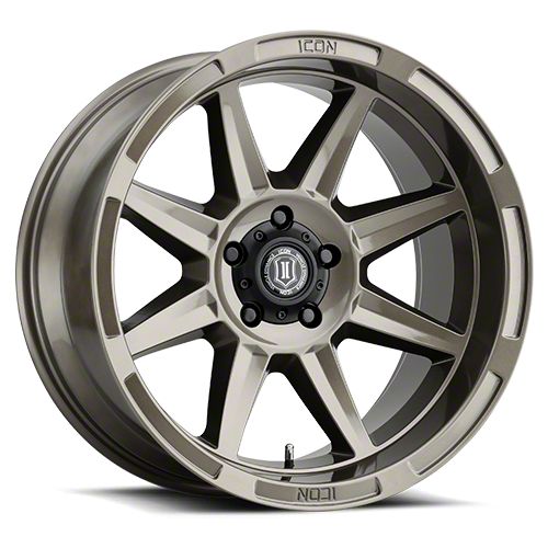 ICON Alloys Yukon Bandit Gloss Bronze 6-Lug Wheel; 20x10; -24mm Offset ...