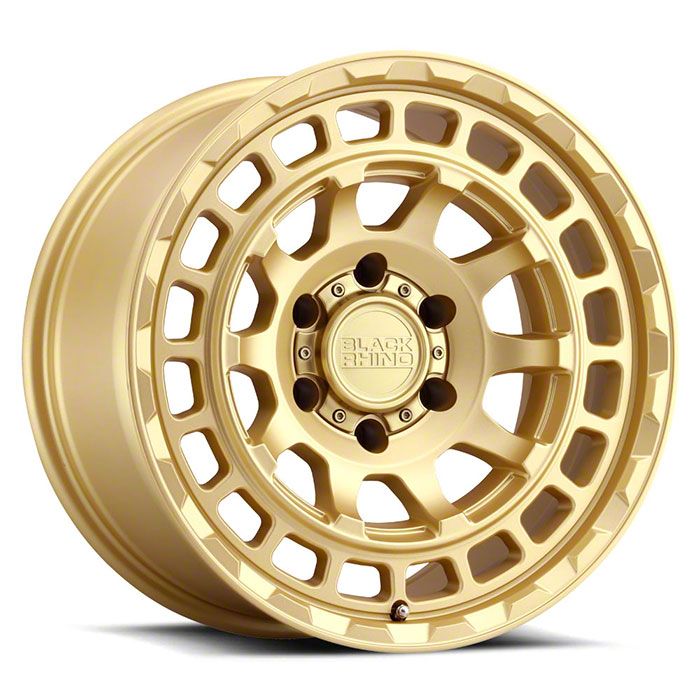 Black Rhino Titan XD Chamber Matte Gold 6-Lug Wheel; 20x9.5; 12mm ...