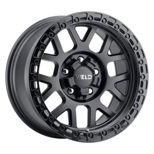 Weld Off-Road Bronco Cinch Satin Black 6-Lug Wheel; 20x12; -44mm Offset ...