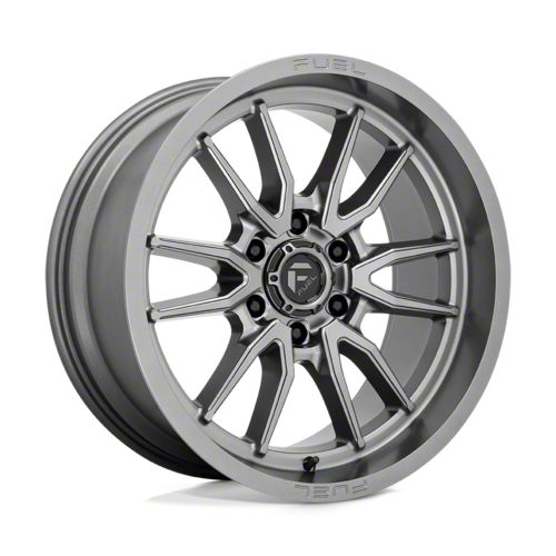 Fuel Wheels Titan Clash Gun Metal 6-Lug Wheel; 20x9; 1mm Offset ...