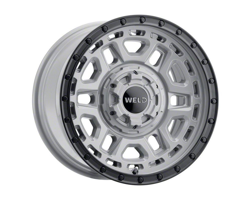 Weld Off-Road Bronco Crux Gloss Armor Gray 6-Lug Wheel; 17x9; 0mm ...