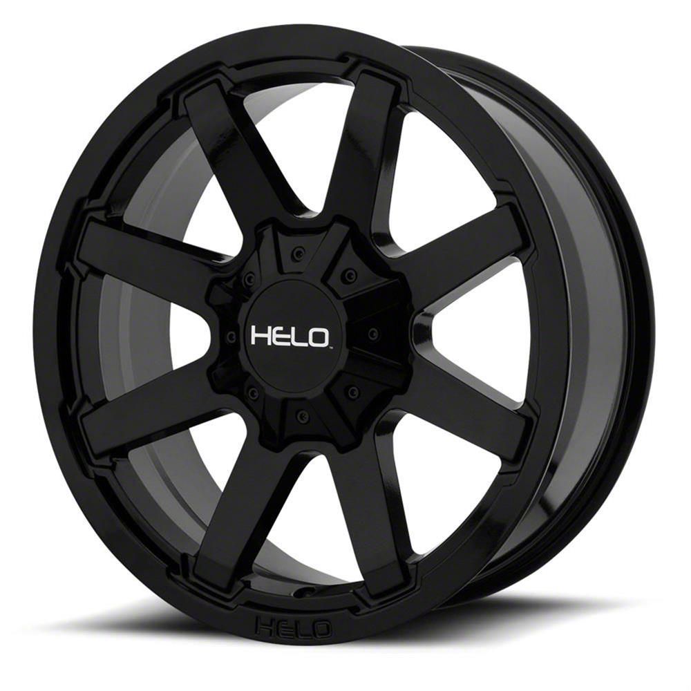 HELO Titan HE909 Gloss Black 6-Lug Wheel; 20x9; 18mm Offset ...