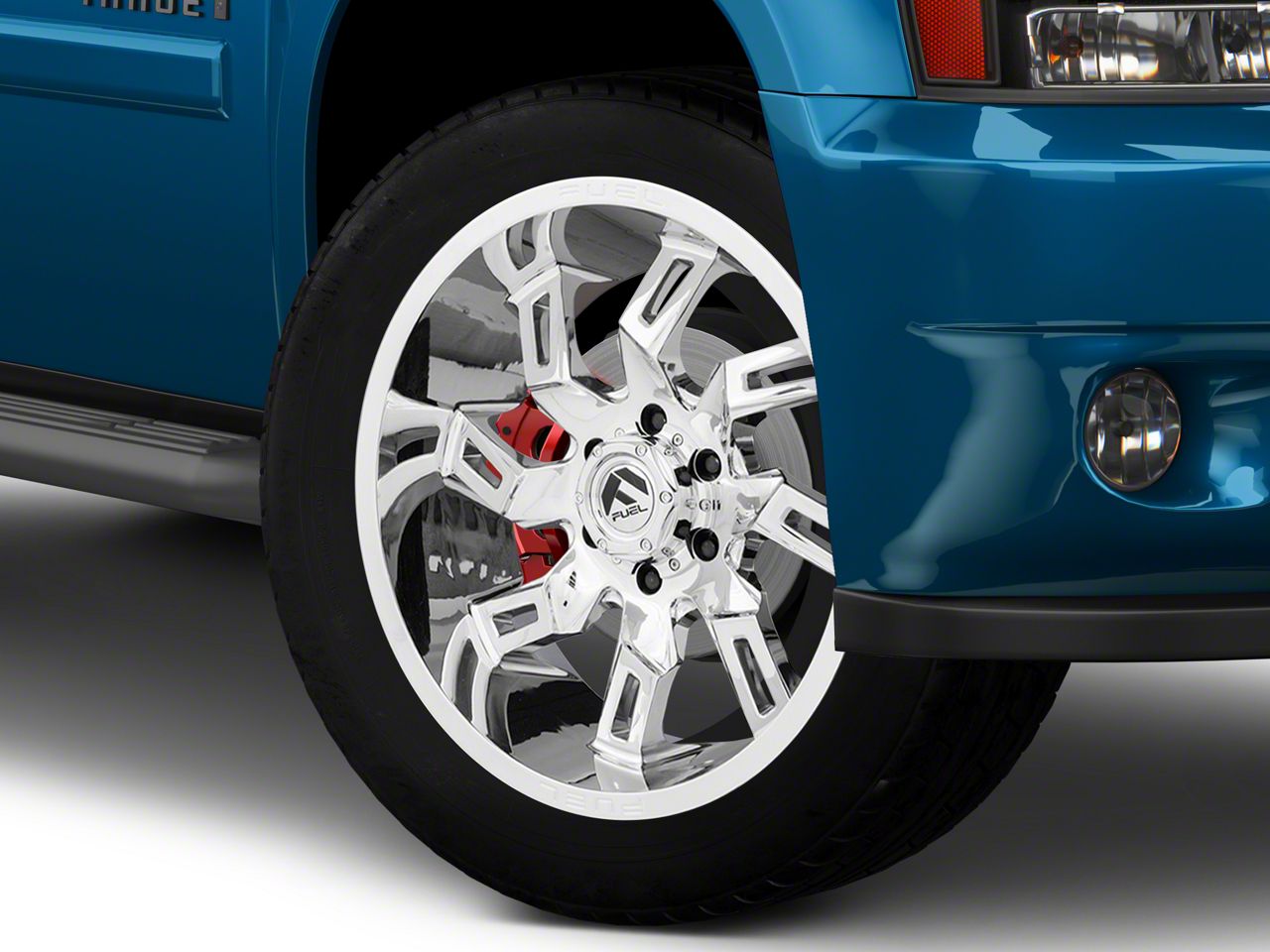 Fuel Wheels Yukon Lockdown Chrome 6-Lug Wheel; 22x10; -18mm Offset ...