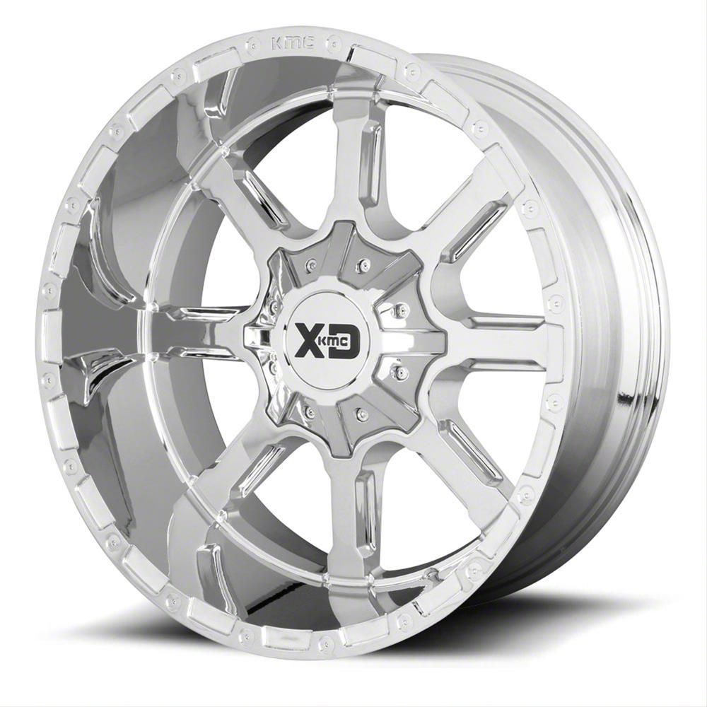 XD Titan Mammoth Chrome 6-Lug Wheel; 22x10; -18mm Offset XD83822067218N ...