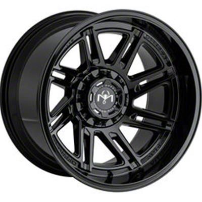 Motiv Offroad Titan Millenium Series Gloss Black 6-Lug Wheel; 20x12 ...