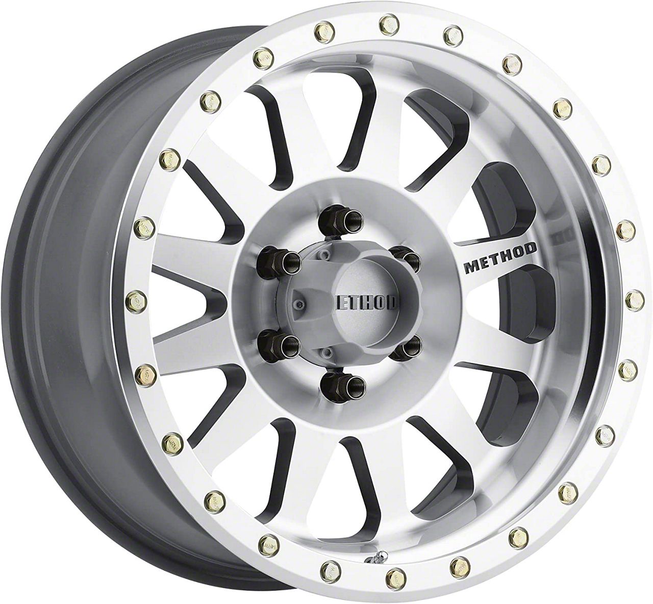 Method Race Wheels Yukon MR304 Double Standard Machined 6-Lug Wheel ...