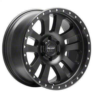 Pro Comp Wheels Titan XD Prodigy Satin Black 6-Lug Wheel; 18x9; 0mm ...