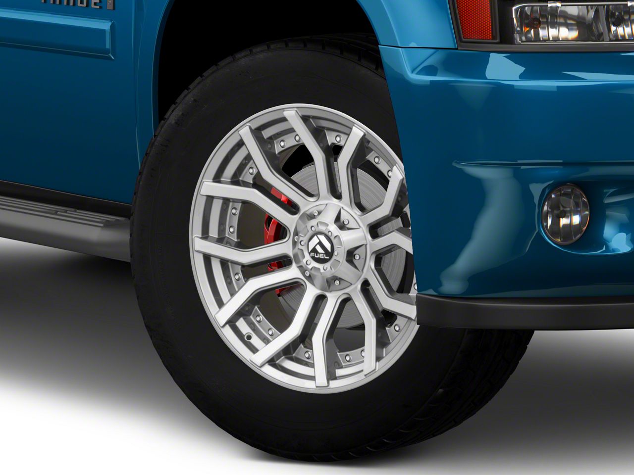 Fuel Wheels Tahoe Rage Platinum Brushed Gunmetal 6-Lug Wheel; 20x9; 1mm ...