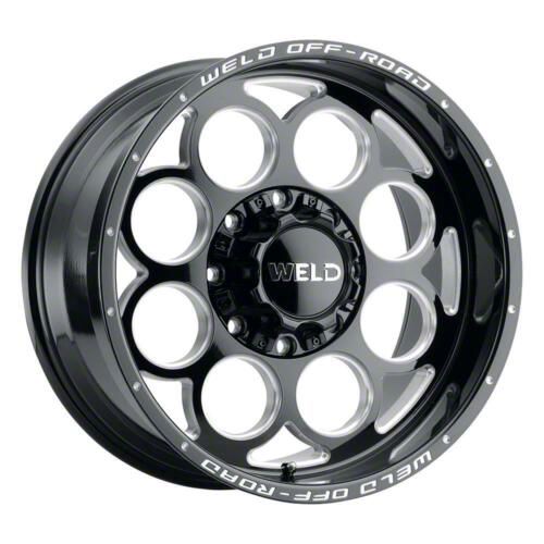Weld Off-Road Bronco Redondo Gloss Black Milled 6-Lug Wheel; 20x9; 20mm ...