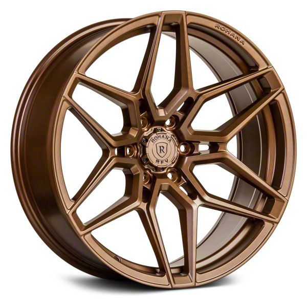 Rohana Wheels Yukon RFV2 Matte Bronze 6-Lug Wheel; 20x9.5; 18mm Offset ...