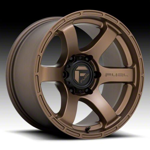 Fuel Wheels Titan XD Rush Matte Bronze 6-Lug Wheel; 18x9; 1mm Offset ...