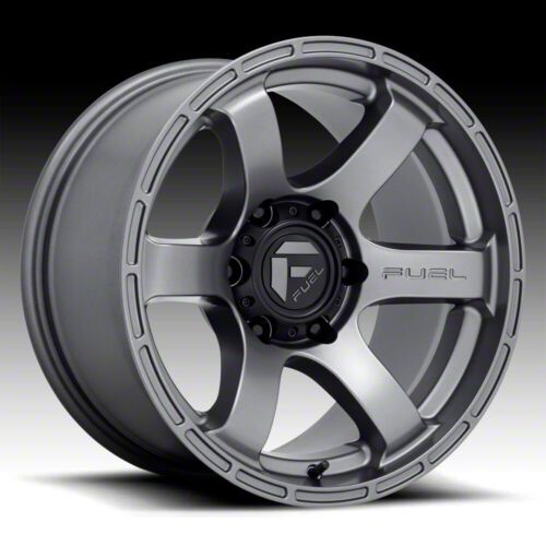 Fuel Wheels Titan XD Rush Matte Gunmetal 6-Lug Wheel; 18x9; -12mm ...