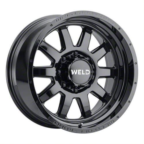 Weld Off-Road Titan XD Stealth Gloss Black 6-Lug Wheel; 18x9; 0mm ...