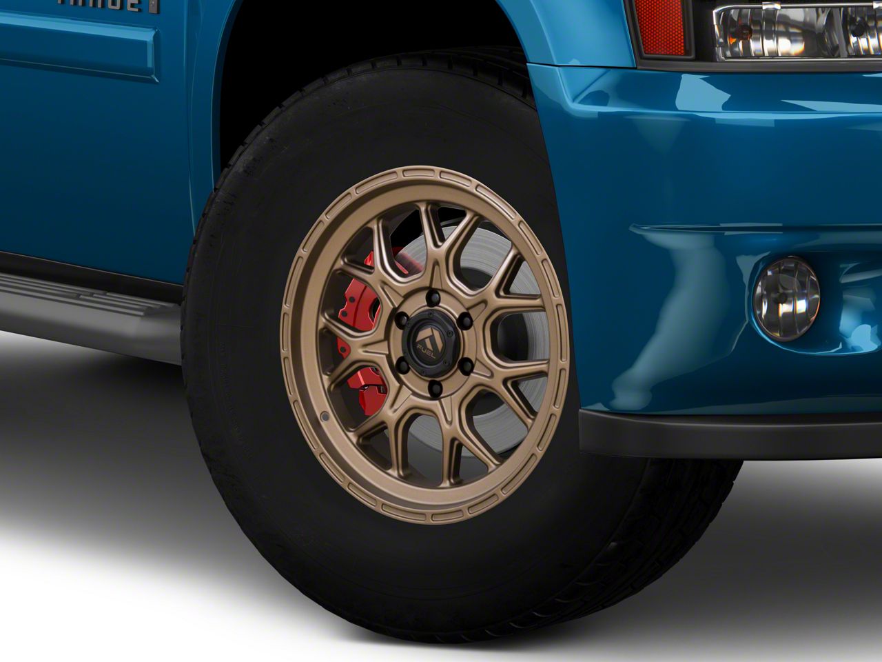 Fuel Wheels Titan XD Tech Matte Bronze 6-Lug Wheel; 18x9; 1mm Offset ...
