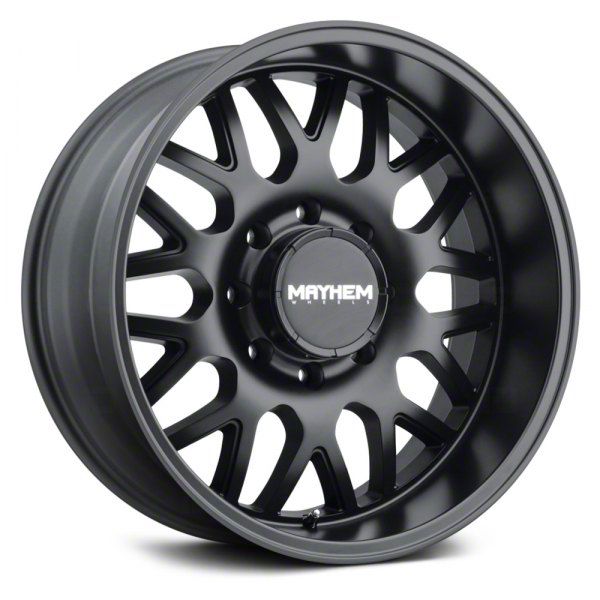 Mayhem Wheels Titan Tripwire Matte Black 6-Lug Wheel; 20x9; 18mm Offset ...