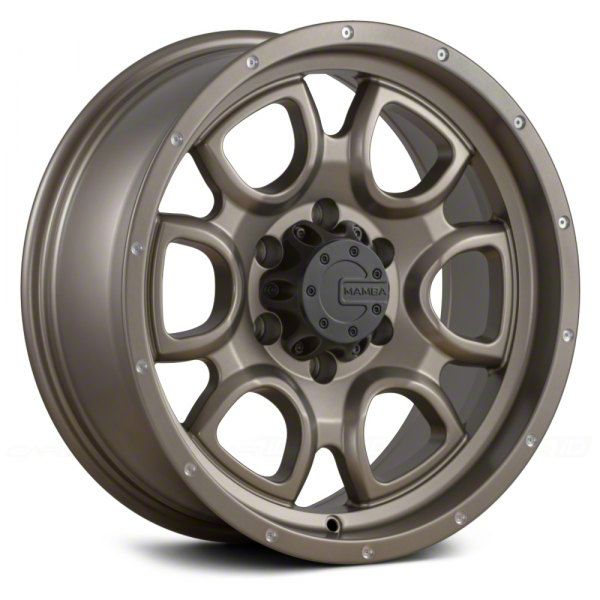 Mamba Offroad Wheels Toyota 4-Runner Type M19 Matte Bronze 6-Lug Wheel ...