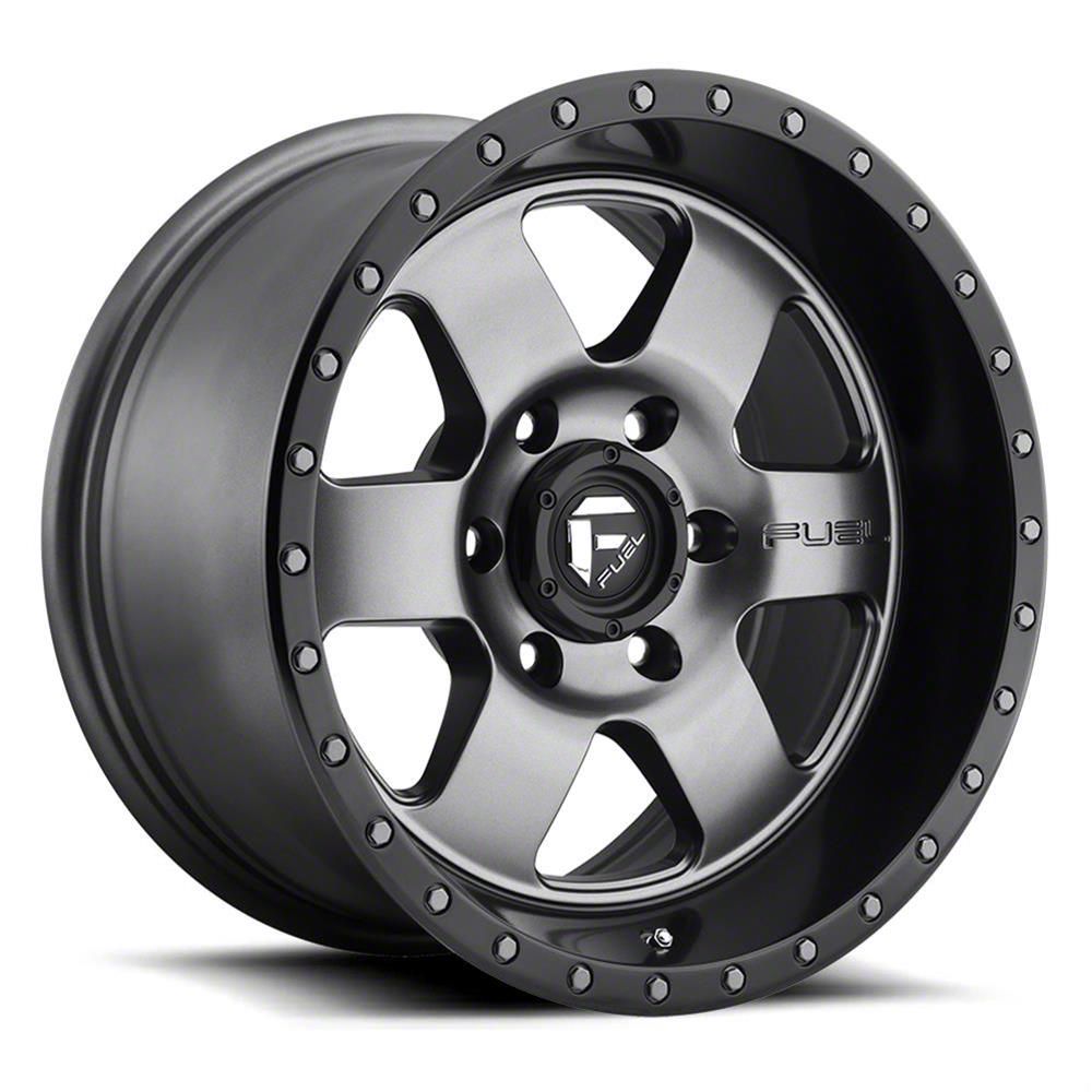 Fuel Wheels Toyota 4-Runner Podium Matte Gunmetal 6-Lug Wheel; 20x9 ...