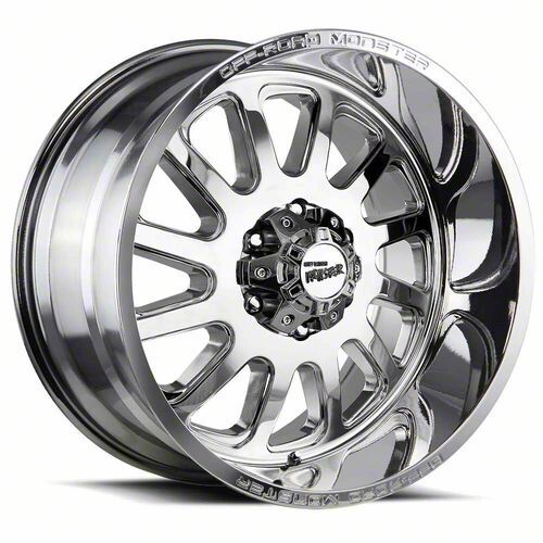 Off-Road Monster Tundra M17 Chrome 6-Lug Wheel; 20x10; -19mm Offset ...