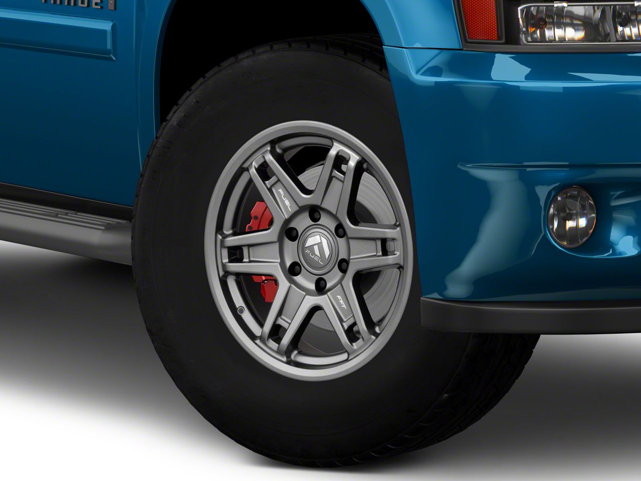 Fuel Wheels RAM 1500 Slayer Matte Gunmetal 6-Lug Wheel; 18x8.5; 1mm ...