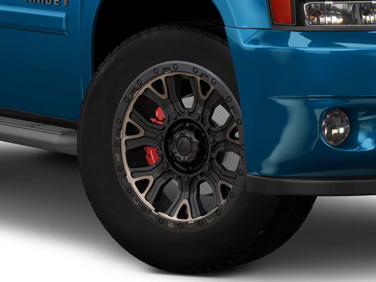 Fuel Wheels Yukon Traction Matte Black with Double Dark Tint 6-Lug ...