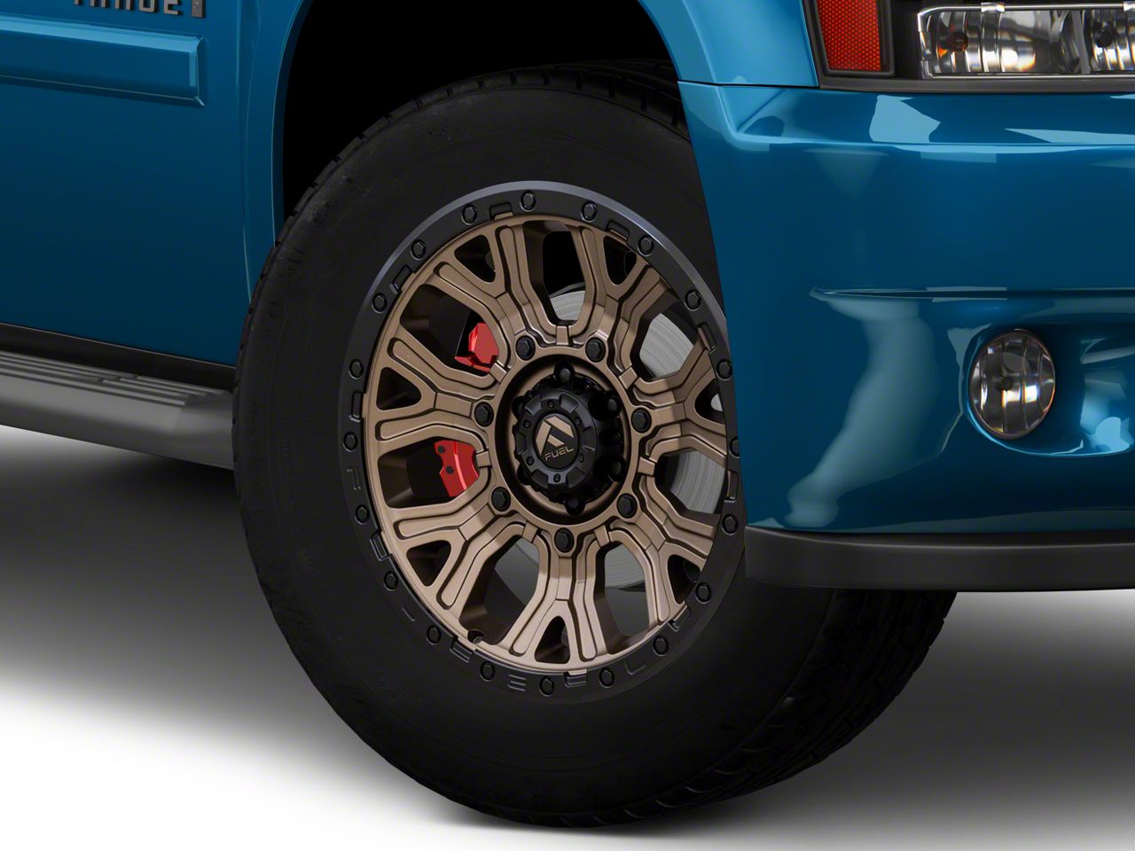 Fuel Wheels Tundra Traction Matte Bronze 6-Lug Wheel; 20x9; 1mm Offset ...