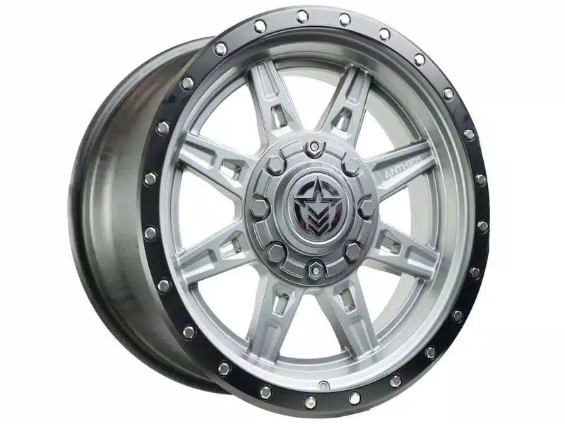 Anthem Off-Road Silverado 1500 Anthem Titanium Gray 6-Lug Wheel; 17x9 ...