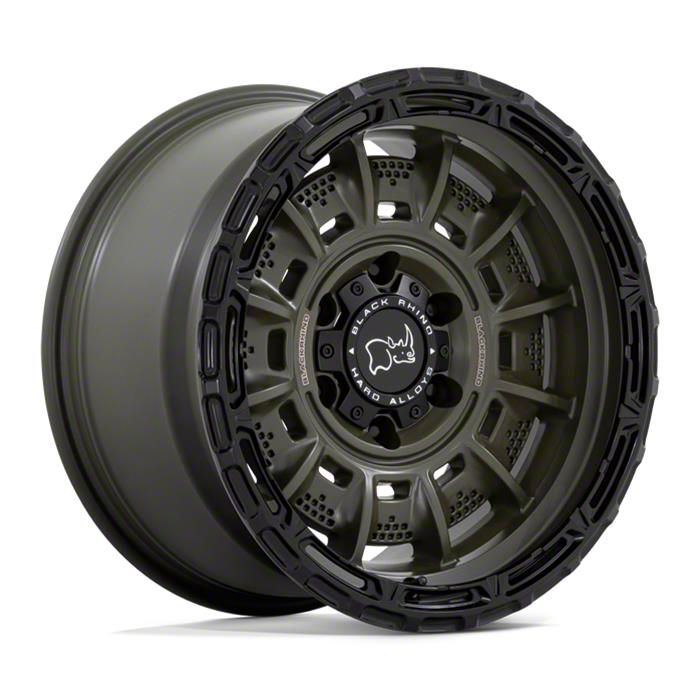 Black Rhino Toyota 4-Runner Legion Olive Drab Green with Black Lip 6 ...