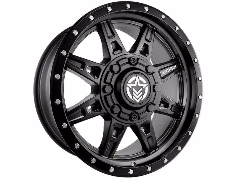 Anthem Off-Road Tacoma Rogue Satin Black 6-Lug Wheel; 17x9 0mm Offset ...