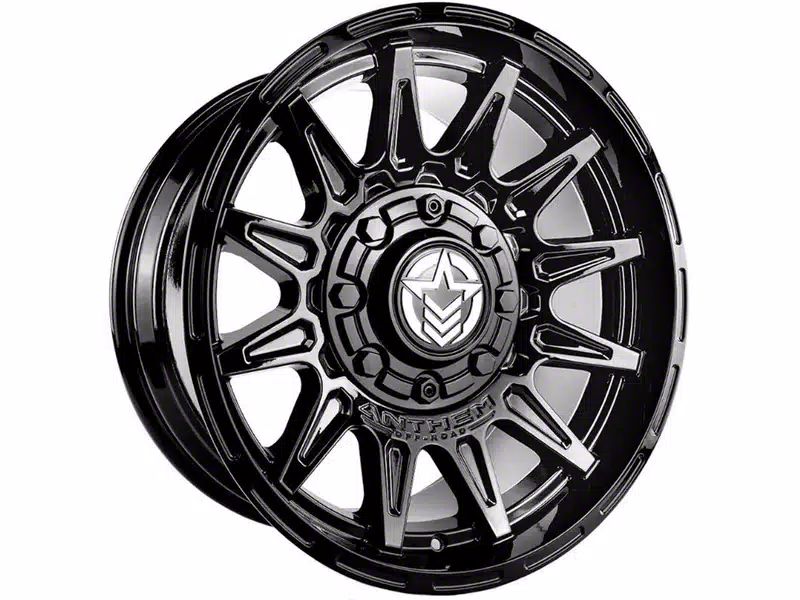 Anthem Off-Road Titan XD Liberty Gloss Black 6-Lug Wheel; 18x9; 18mm ...