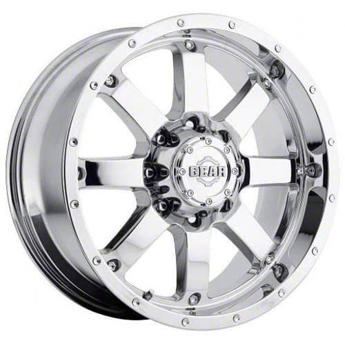 Gear Off-Road Toyota 4-Runner Big Block Chrome 6-Lug Wheel; 18x9; 18mm ...