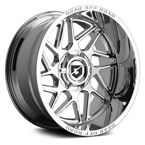 Gear Off-Road Tacoma Ratio Chrome 6-Lug Wheel; 20x9; 18mm Offset 761C ...