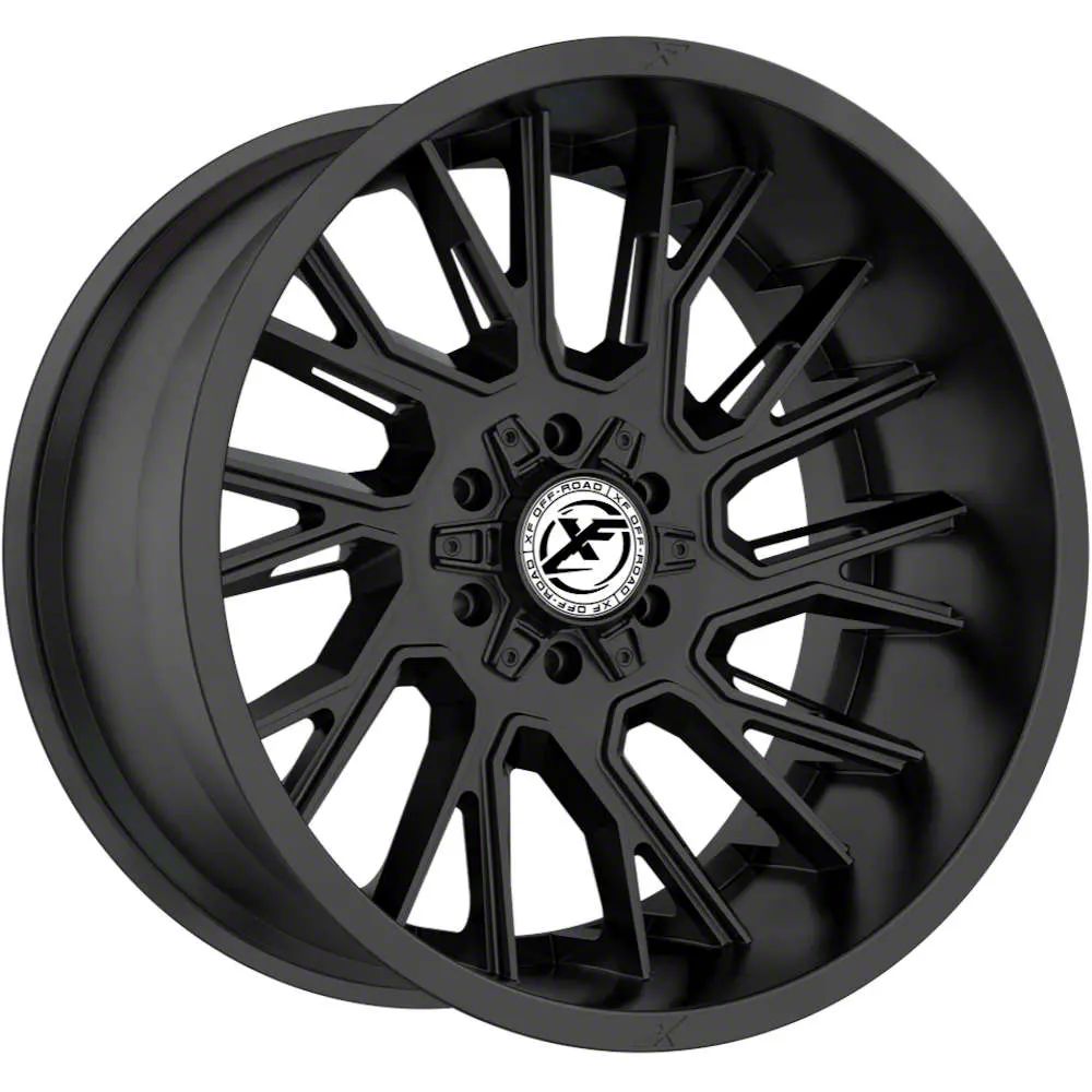 XF Offroad Titan XD XF-230 Satin Black 6-Lug Wheel; 20x9; 12mm Offset ...