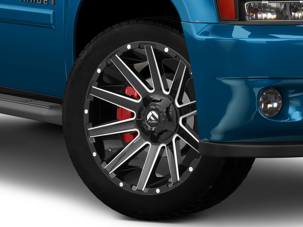 Fuel Wheels F-150 Contra Gloss Black Milled 6-Lug Wheel; 24x14; -75mm ...