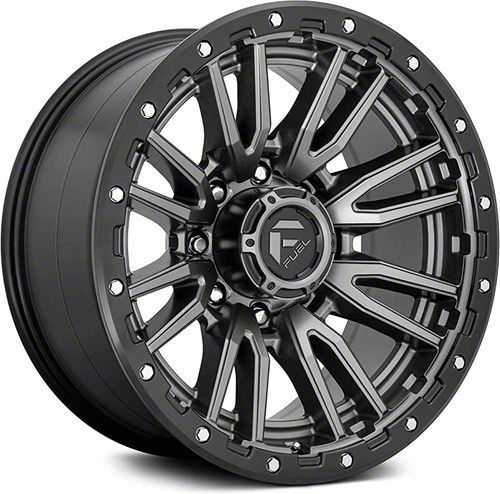Fuel Wheels Toyota 4-Runner Rebel Textured Anthracite 6-Lug Wheel; 18x9 ...