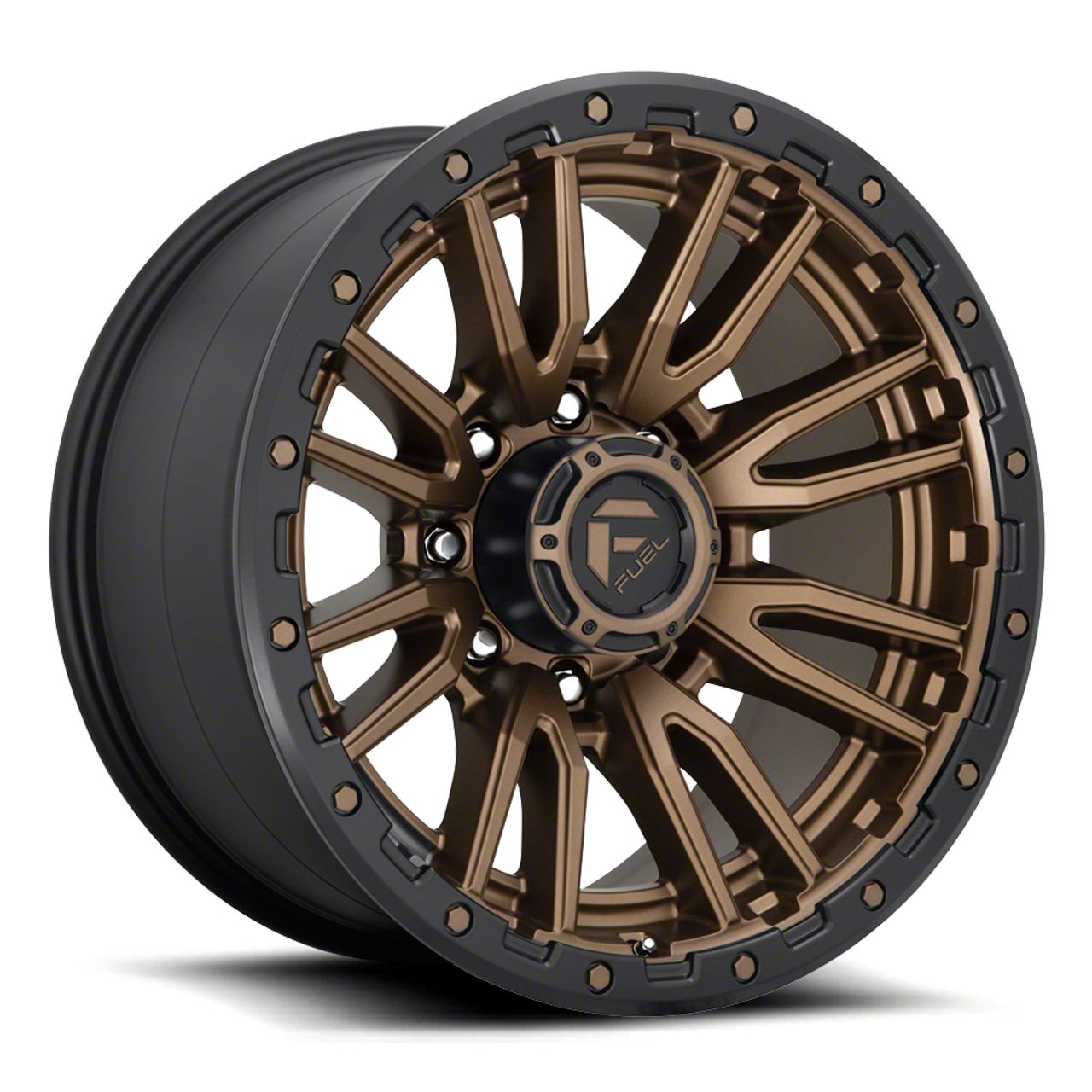 Fuel Wheels Toyota 4-Runner Rebel Textured Bronze 6-Lug Wheel; 18x9 ...