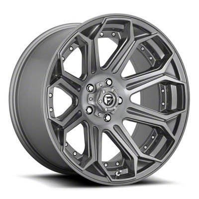 Fuel Wheels Toyota 4-Runner Siege Brushed Gunmetal Tinted Clear 6-Lug ...