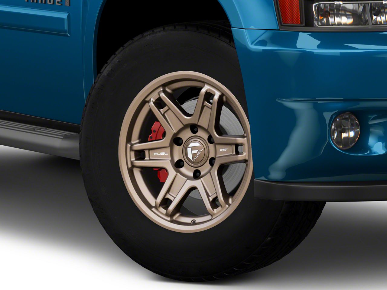 Fuel Wheels Tundra Slayer Matte Bronze 6-Lug Wheel; 18x8.5; -15mm ...