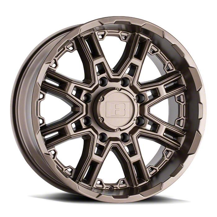 Level 8 Wheels Tundra Slingshot Matte Bronze 6-Lug Wheel; 18x9; -10mm ...