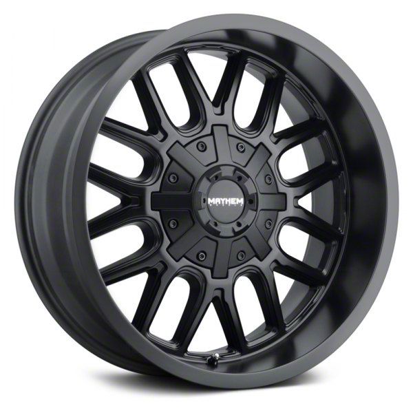 Mayhem Wheels Silverado 1500 Cogent Matte Black 6-Lug Wheel; 20x9; 0mm ...