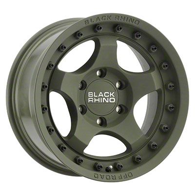 Black Rhino Toyota 4-Runner Bantam Olive Drab Green 6-Lug Wheel; 17x8.5 ...