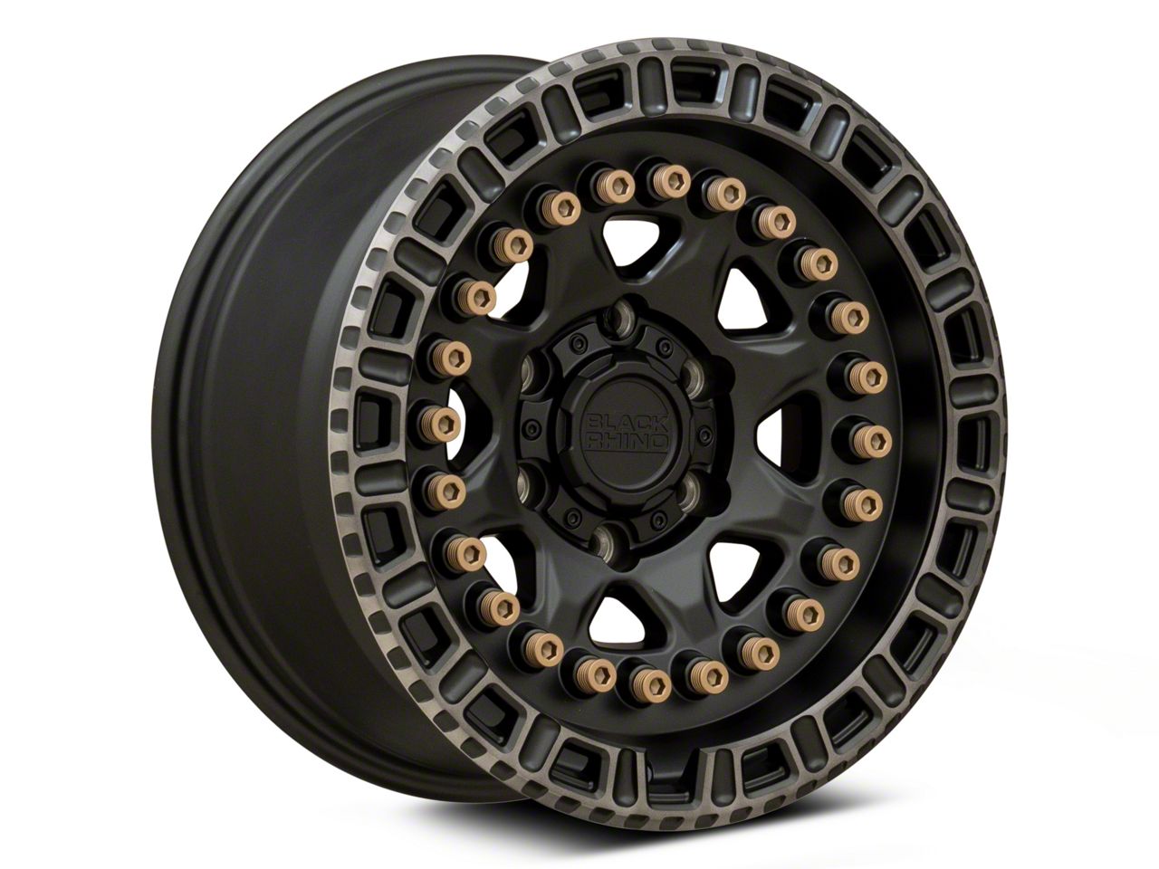 Black Rhino Sierra 1500 Carbine Matte Black with Machined Tinted Ring 6 ...