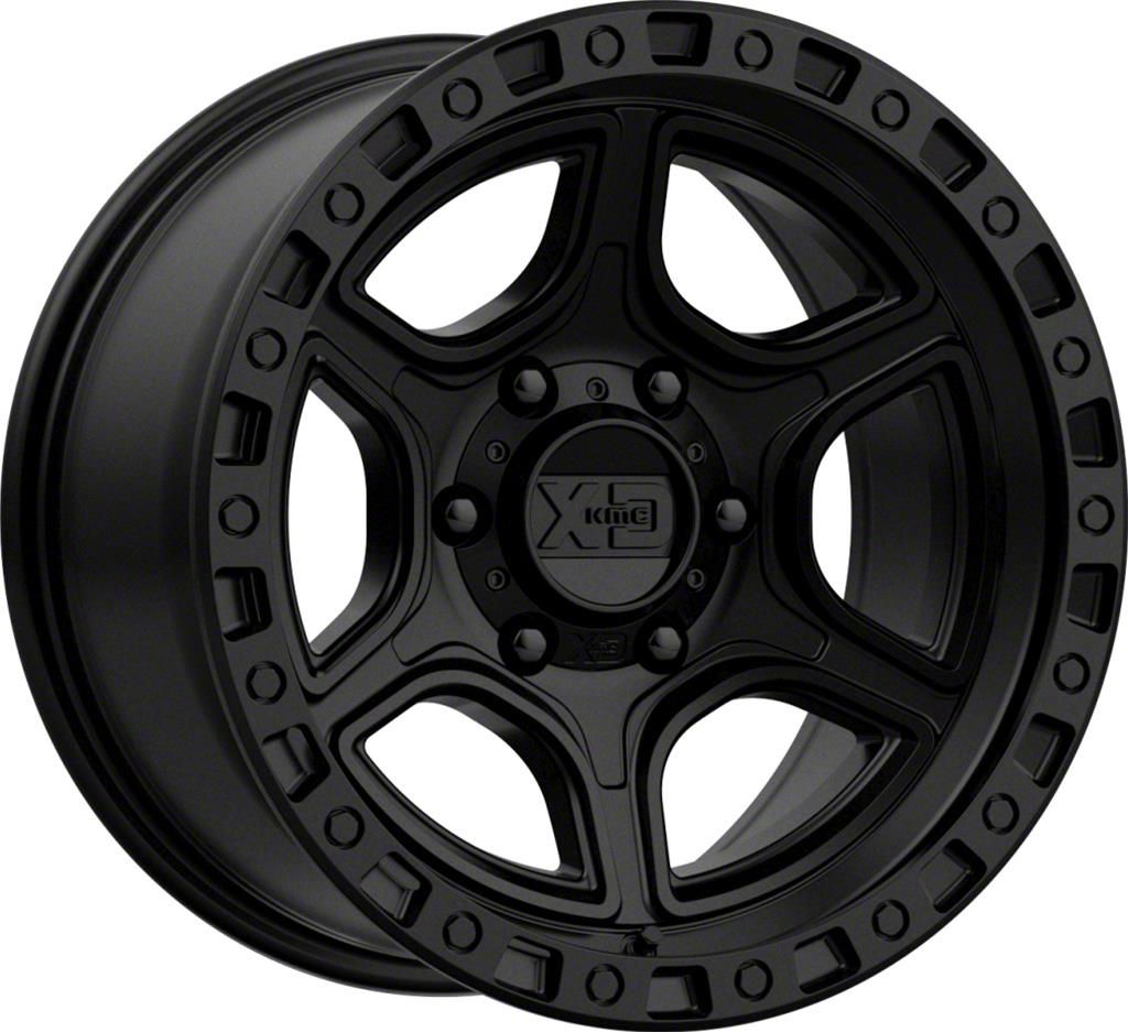 XD Tacoma Portal Satin Black 6-Lug Wheel; 18x8.5; 18mm Offset ...