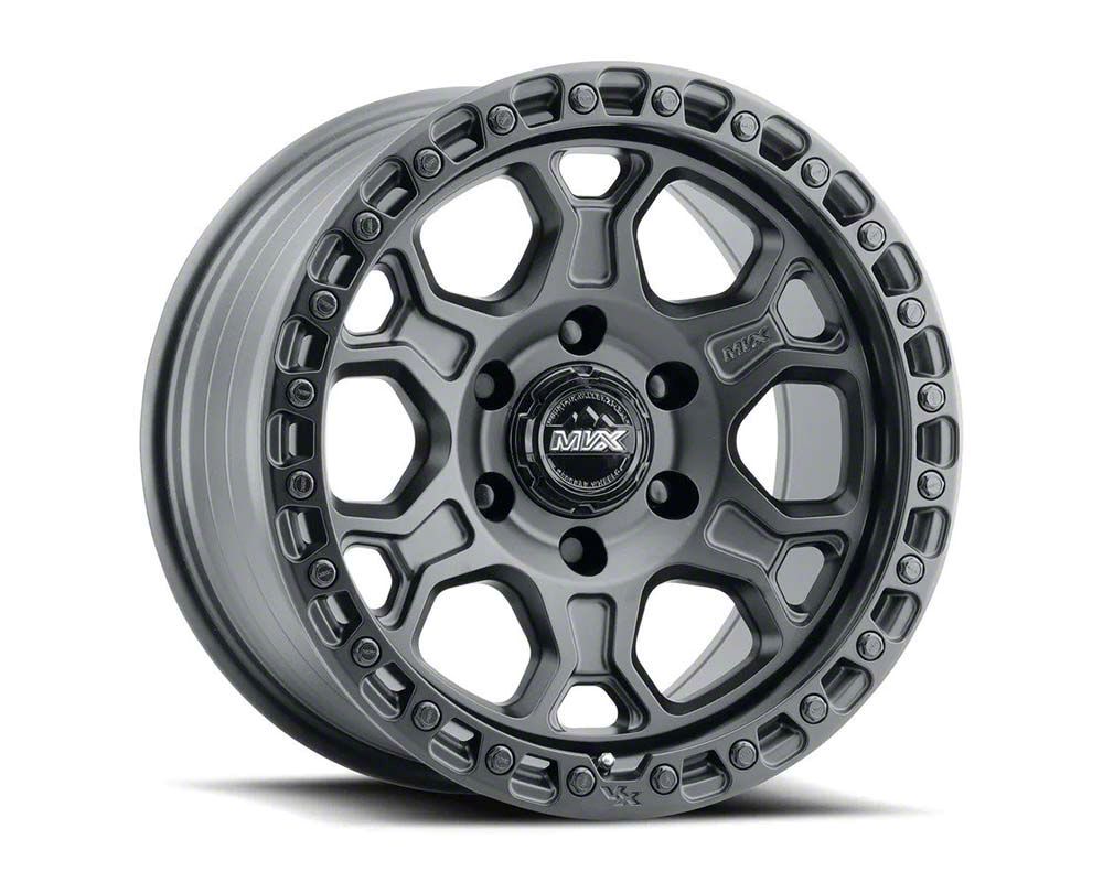 MVX Offroad Ranger VX62 Matte Black 6-Lug Wheel; 18x9; 0mm Offset ...