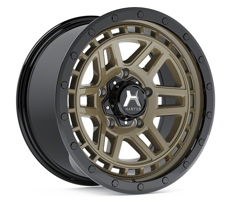 Hartes Metal Silverado 1500 Beast Matte Bronze with Black Simulated ...