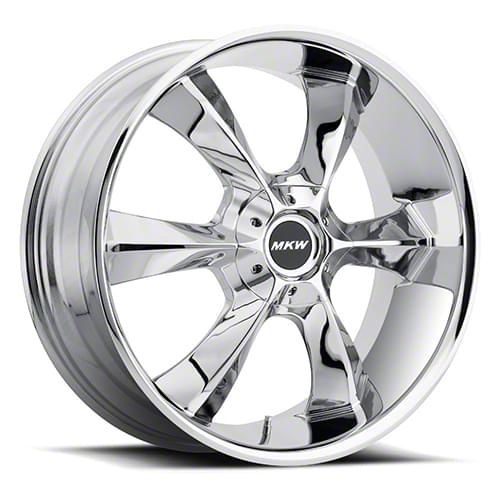 MKW Offroad Toyota 4-Runner M119 Chrome 6-Lug Wheel; 20x9; 18mm Offset ...