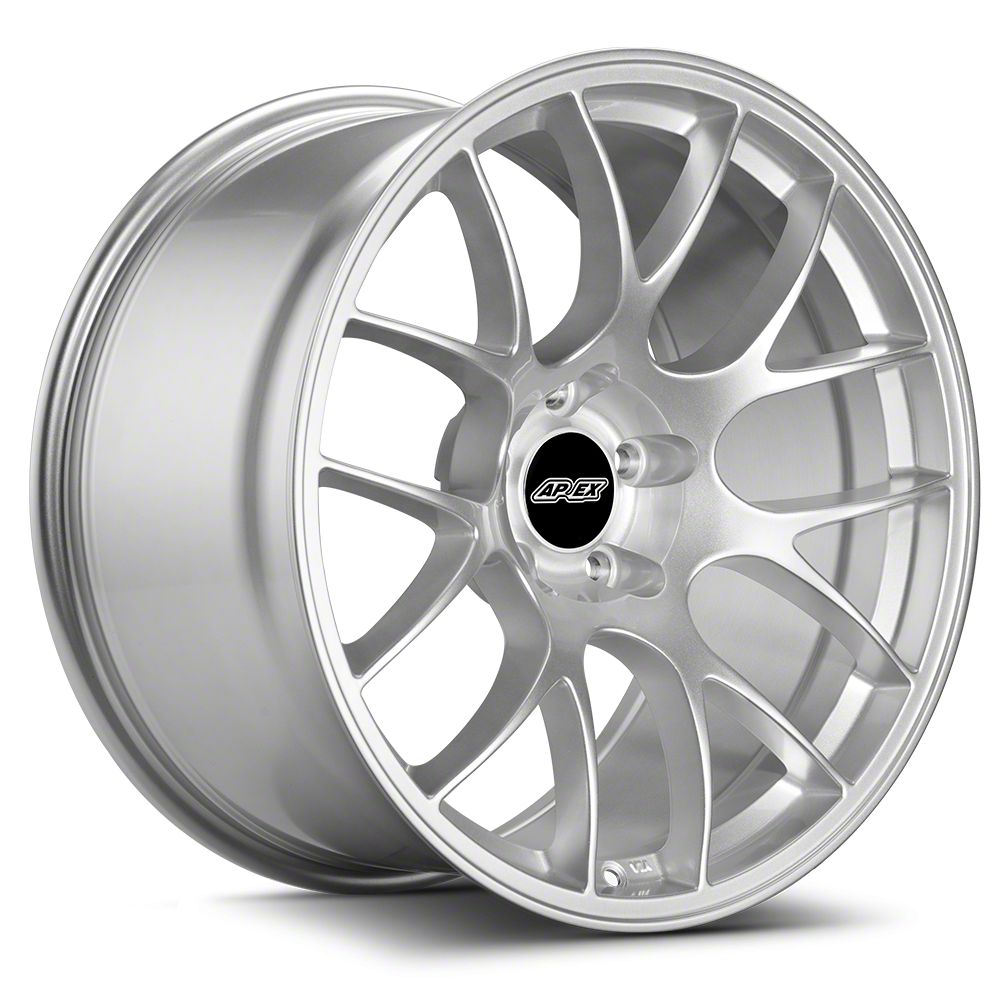 APEX Corvette EC-7 Race Silver Wheel; 18x10 EC71810ET58-512065-703-RS ...