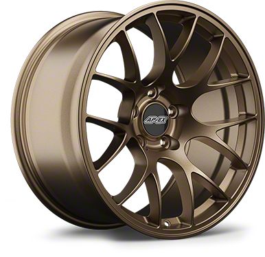 APEX Mustang EC-7 Satin Bronze Wheel; 19x10 EC71910ET40-5114-705-SBZ ...