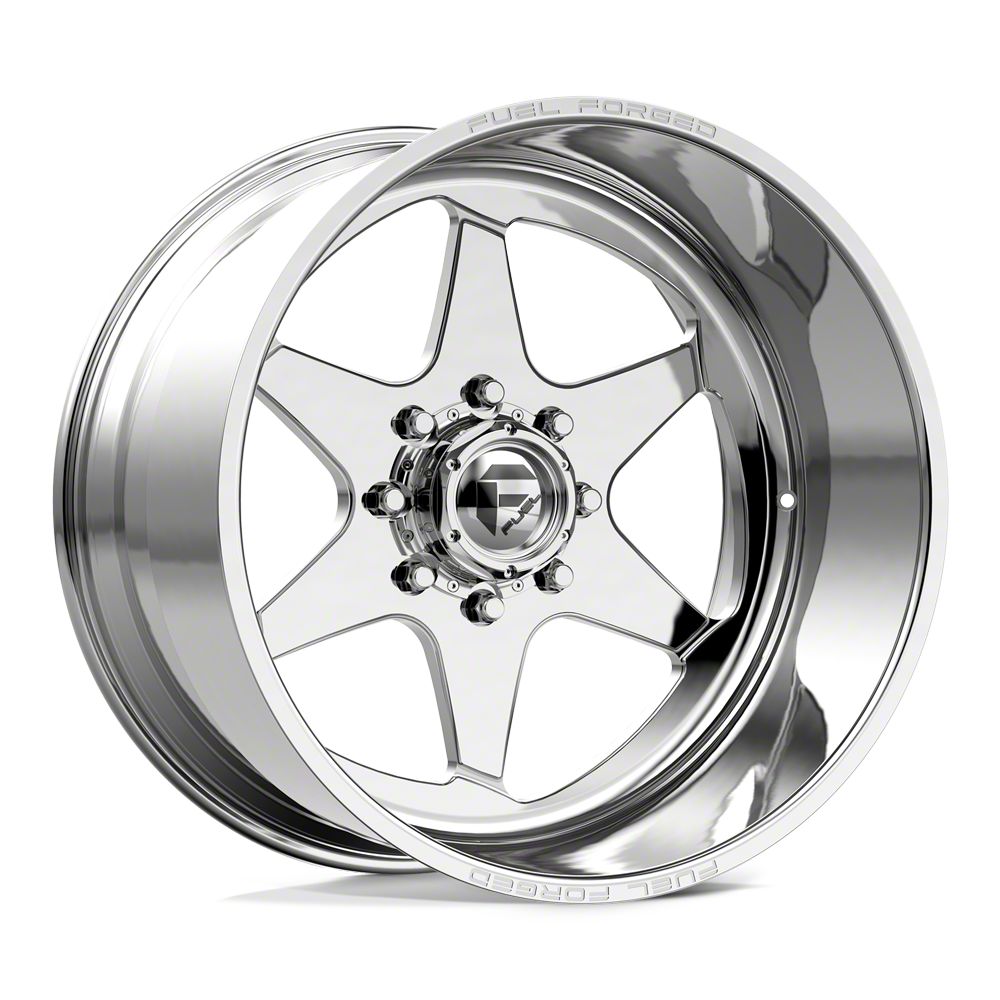 Fuel Wheels Titan XD Sift Polished 6-Lug Wheel; 24x14; -73mm Offset ...